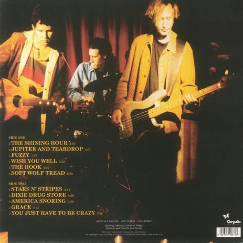 Grant Lee Buffalo Fuzzy Remastered Vinyl At Juno Records