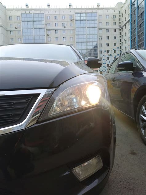 Установка лампочек Н18 OSRAM место Н7 — KIA Ceed (1G), 1,6 л, 2010 года ...