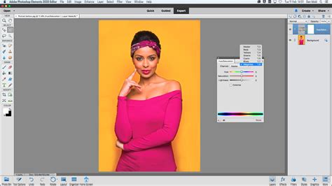 Make Hue Saturation Photoshop Elements Adjustments To Change Colors Easily Digital Camera World