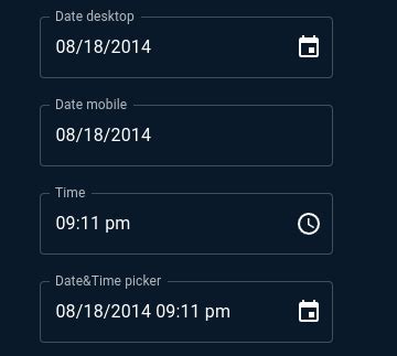 MobileDatePicker Does Not Have An Icon Issue Mui Mui X GitHub