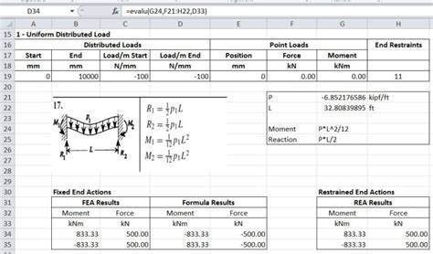 Continuous Beam Spreadsheet With Units Newton Excel Bach Not Just An Excel Blog