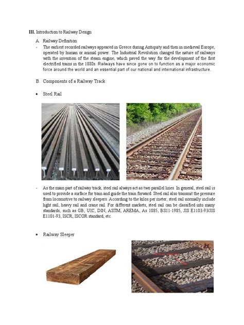 Intro Railway Design Pdf Rail Transport Land Transport