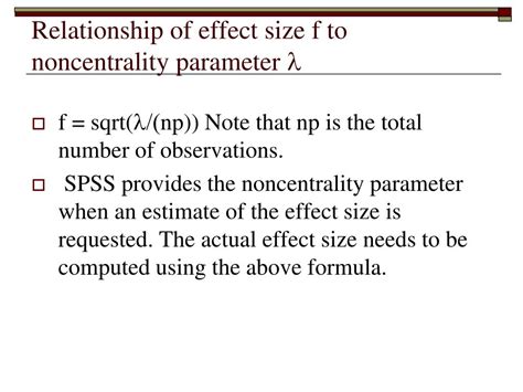 PPT CRD Strength Of Association Effect Size Power And Sample Size Calculations PowerPoint