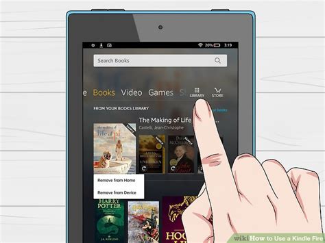 How To Use A Kindle Fire With Pictures WikiHow