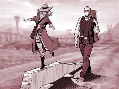 Courier And Joshua Graham Fallout And More Drawn By Yukiyanagi Danbooru