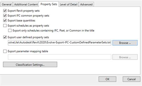 setting up ifc export from revit evolve consultancy
