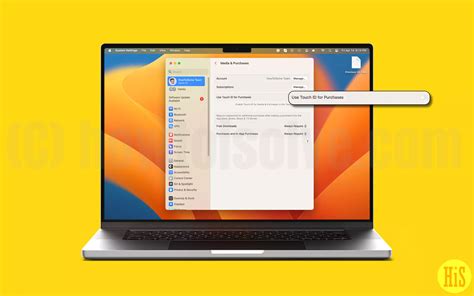 Fix Use Touch Id For Purchases Grayed Out On Mac For Media And Purchase