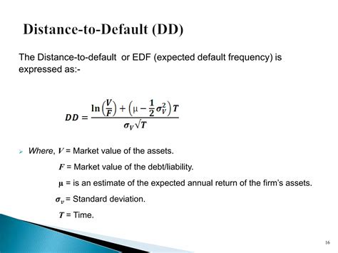 Credit Risk Probabilities Of Default PPTX