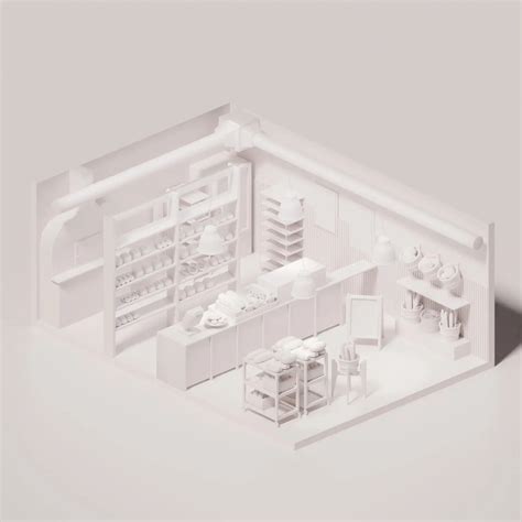 3d Model Bakery Toffu Co