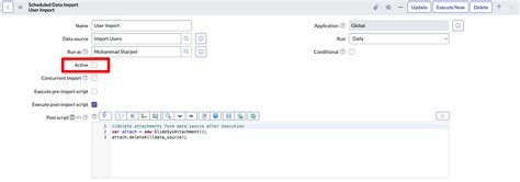 Automate Data Import From Excel File Attachment Vi Servicenow