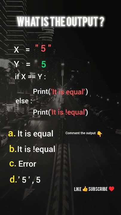 what is the output python coding quiz python youtube