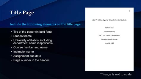 Apa Style 7th Edition Pptx