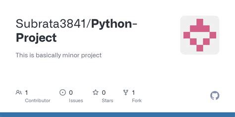 GitHub Subrata Python Project This Is Basically Minor Project