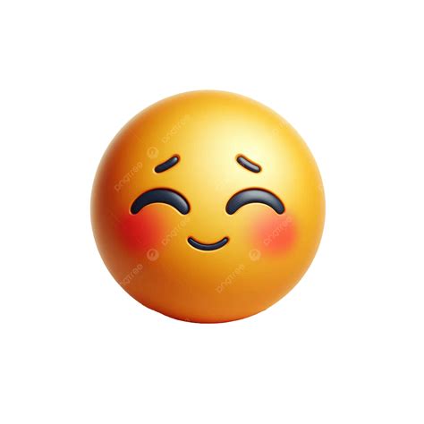 Blushing Emoji