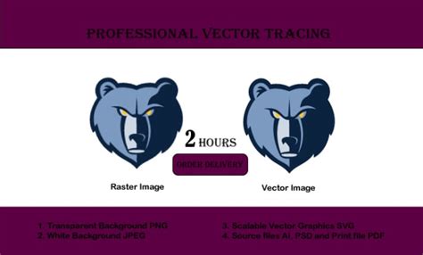 Transform Raster To Vector With Precision By Dapperinkdesign Fiverr