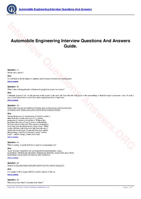 automobile engineering pdf 84959 726 automobile engineering interview