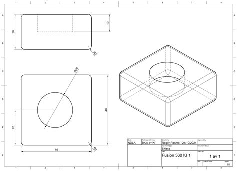 Prøv Ut Teknisk Tegning Med Ki Konstruksjons Og Styringsteknikk Tp Tip Vg1 Ndla