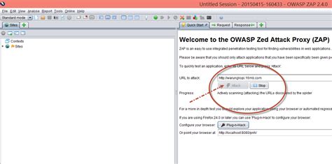 Owasp Open Web Application Security Project Zap