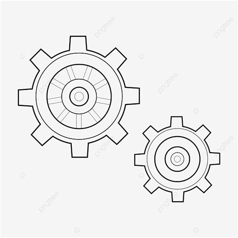 하드웨어 기어 평면 아이콘 기어 클립 아트 하드웨어 산업 Png 일러스트 및 이미지 에 대한 무료 다운로드 Pngtree
