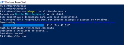 Como Instalar O Vim E Neovim No Windows