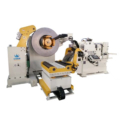 High Strength Steel Servo Decoiler Leveling Feeding Machine For