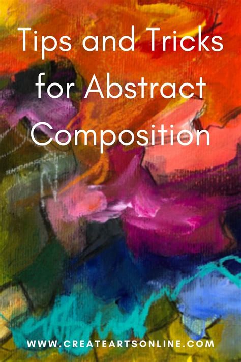Learn Tips And Tricks For Abstract Composition On Create Arts Online