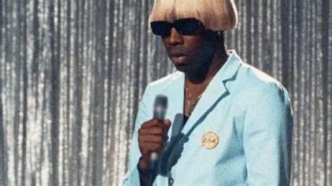 Tyler The Creator Wears Light Blue Suit To Play Igor In His Earfquake