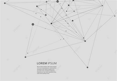 Abstract Triangles Shapes Background With Connecting Dots And Lines Molecule Atom Computer