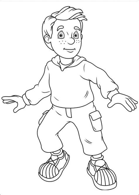 James Jones Di Sam Il Pompiere Da Colorare Scarica Stampa O Colora Subito Online