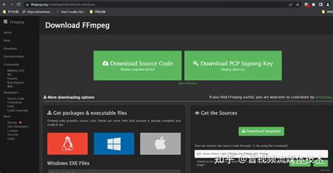 ffmpeg下载安装教程及介绍 ffplay下载 csdn博客