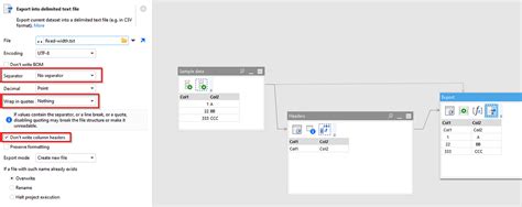 Export To Fixed Width Format Easymorph Community Data Preparation