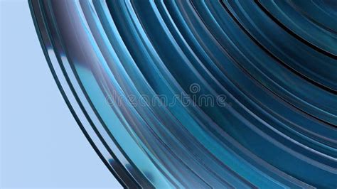 Beautiful Fresh Modern Artistic Delicacy Of Blue Crystal Bezier Curve