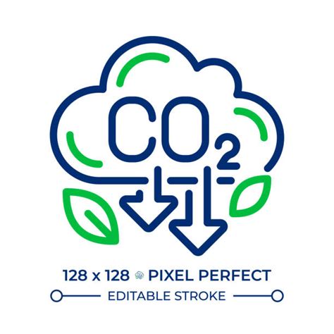 630 Decarbonization Icon Stock Illustrations Royalty Free Vector