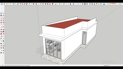 cách dựng nhà cấp đơn giản trong sketchup mới nhất Vẽ vn
