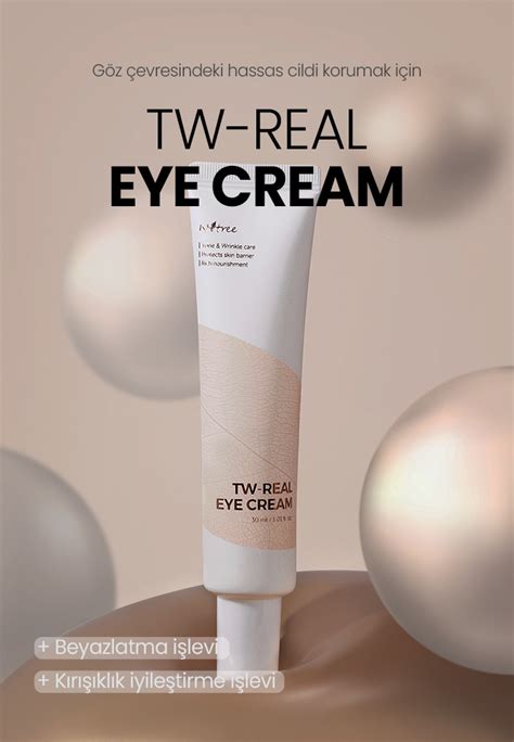 Isntree TW-Real Aydınlatıcı Göz Kremi