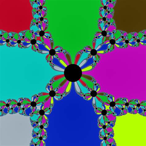 给大家看点好玩的，用python画牛顿分形 知乎