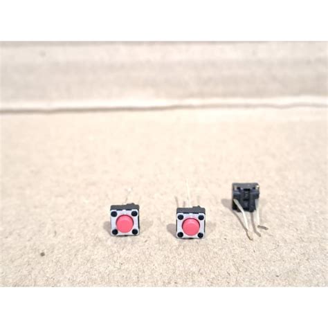 Tactical Switch 2 Pin On Off 6 Mm X 6 Mm X 2 Mm Made Taiwan Shopee Philippines