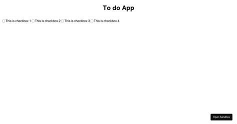 2nd React Project Codesandbox
