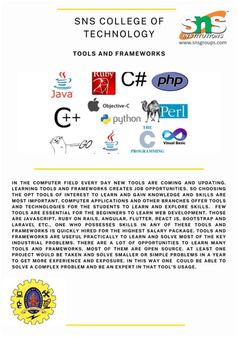 Computer Tools And Frameworks