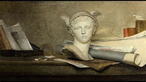 Натюрморт с атрибутами искусств Жан Батист Симеон Шарден Youtube