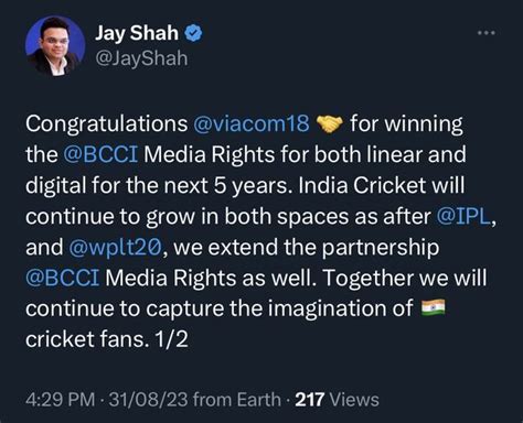 vishwajeet singh on linkedin the new home of india cricket jiocinema