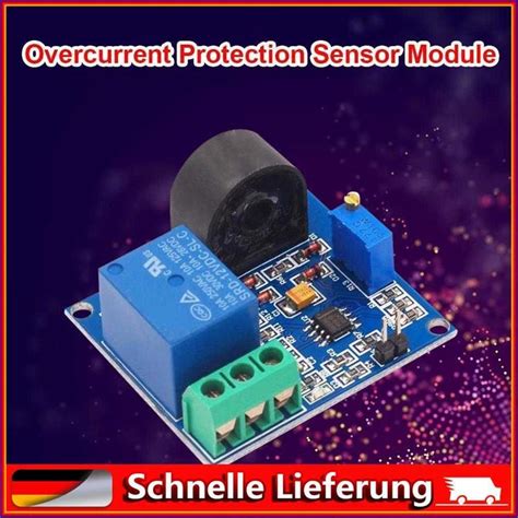 12v Current Detection Sensor Module 5a Relay Overcurrent Over Current