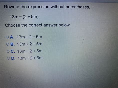 Answered Rewrite The Expression Without Bartleby