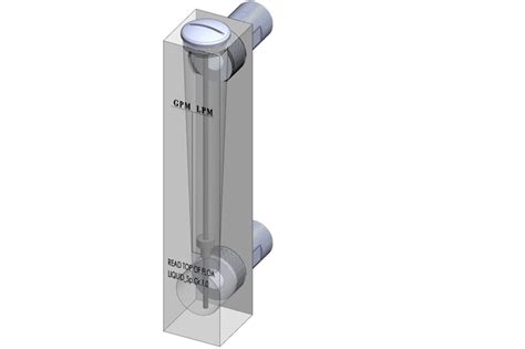 Flow Meter STEP IGES D CAD Model GrabCAD