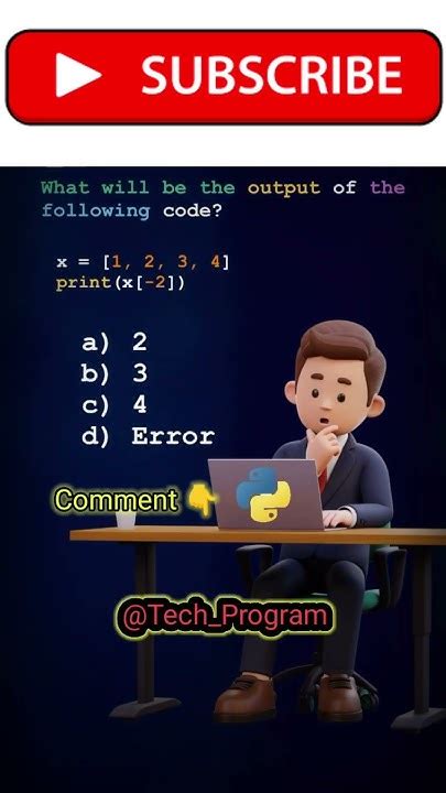 Python Coding Daily Quiz Comment 👇programmingquiz Youtube