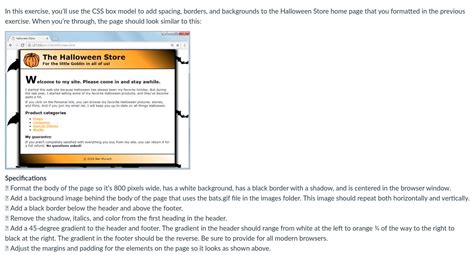 Solved In This Exercise You Ll Use The CSS Box Model To Add Chegg