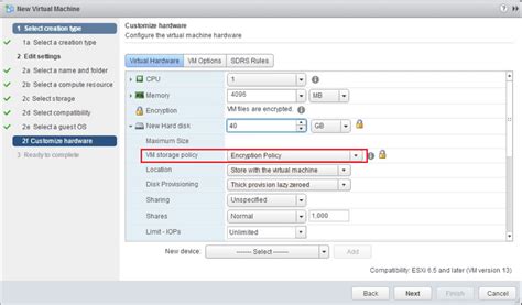 VMware VSphere 6 5 Configure Encrypted VMs Virtualization Howto