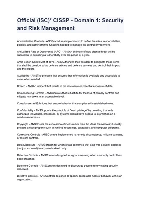 Official Isc ² Cissp Domain 7 Security Operations With Complete Solutions 100 Verified 2023