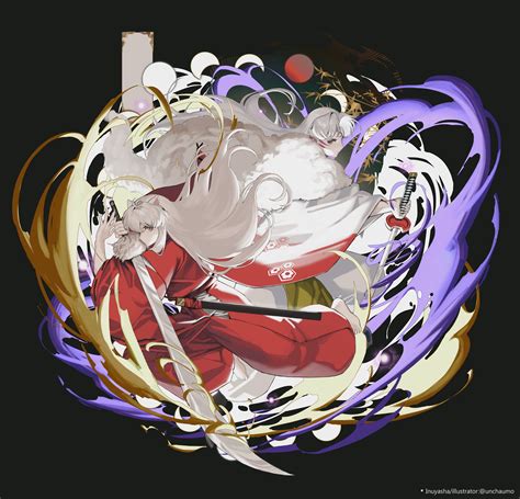 Inuyasha And Sesshoumaru Inuyasha Drawn By Cbow Danbooru