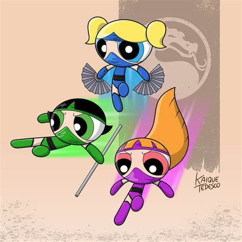 Kitana Mileena And Jade Mk2 Kartoon Kombat By Dontedesco On Deviantart